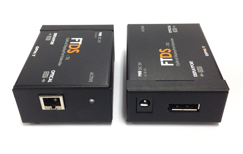 Fiber optic set DisplayPort1.2 UHD/ 4K MM 200m 1 Fiber FTDS