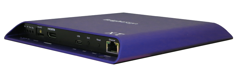 Mediaplayer 3840x2160@60Hz, HDMI IN, LAN, 2 USB, RS232, 8 GPIO XT1143