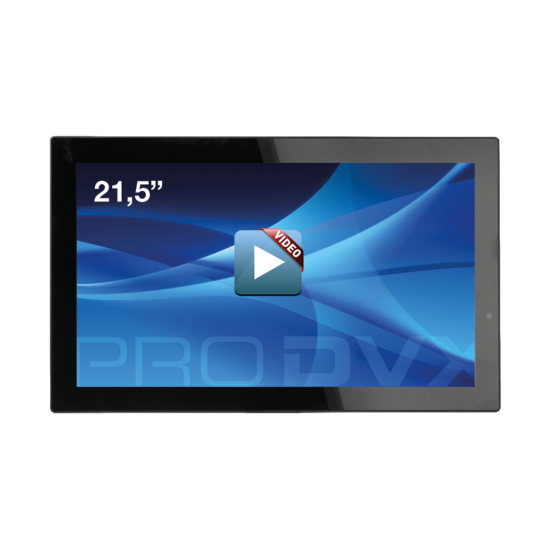 PRODVX Display 21,5"/ integrierter Mediaplayer/ HDMI IN/ 24/7 SD-22