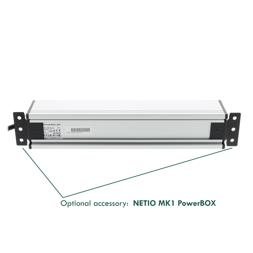 Networked power sockets 4 Port Switching PowerBOX 3PF
