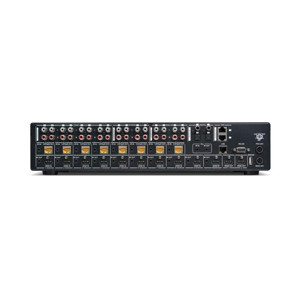 Matrix switcher 10x10 HDMI2.0 UHD,4K/ LAN/ RS232/ PoH 100m PUV-10